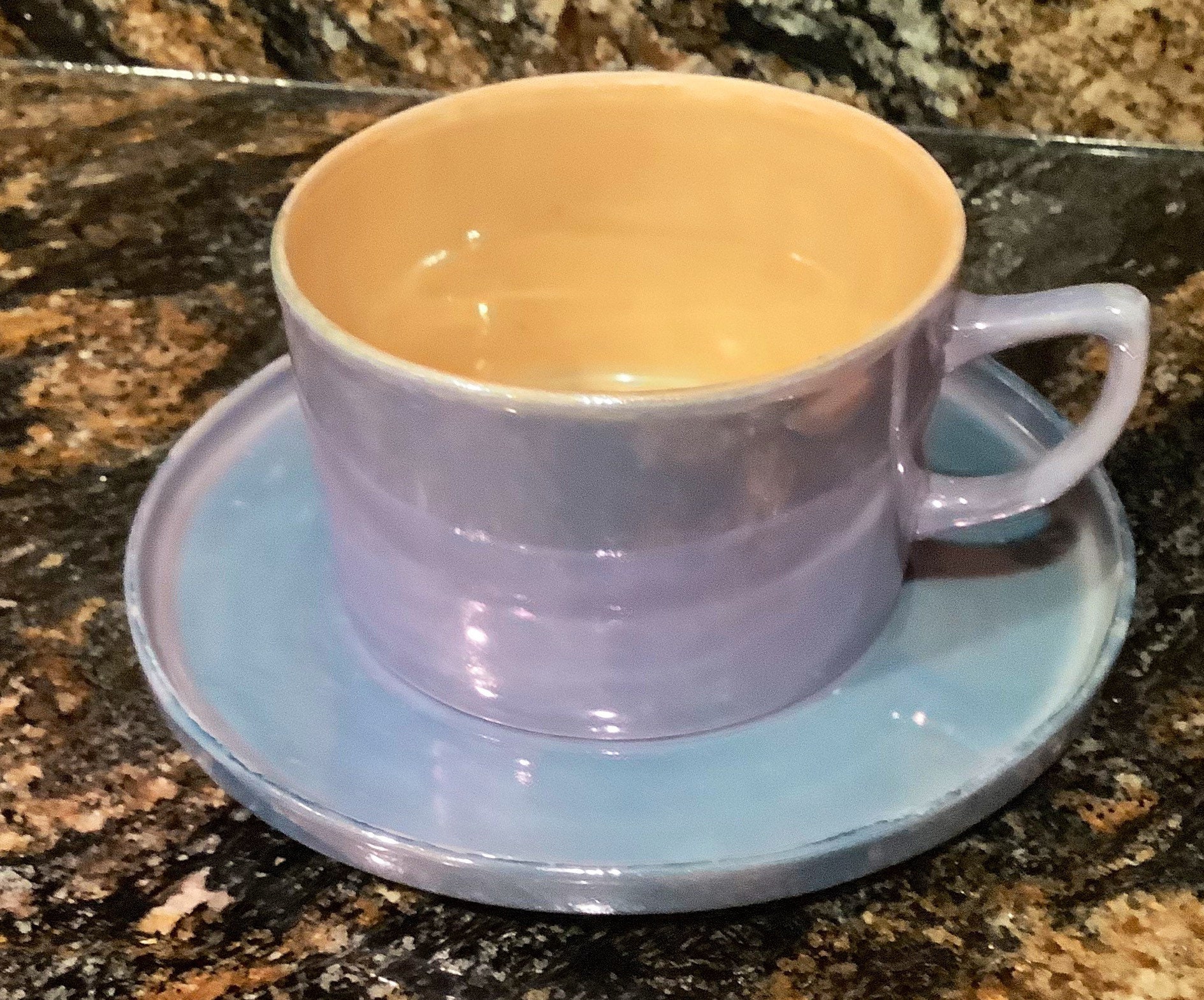 Vintage Set of 2 Lusterware Cup and Saucers - Etsy