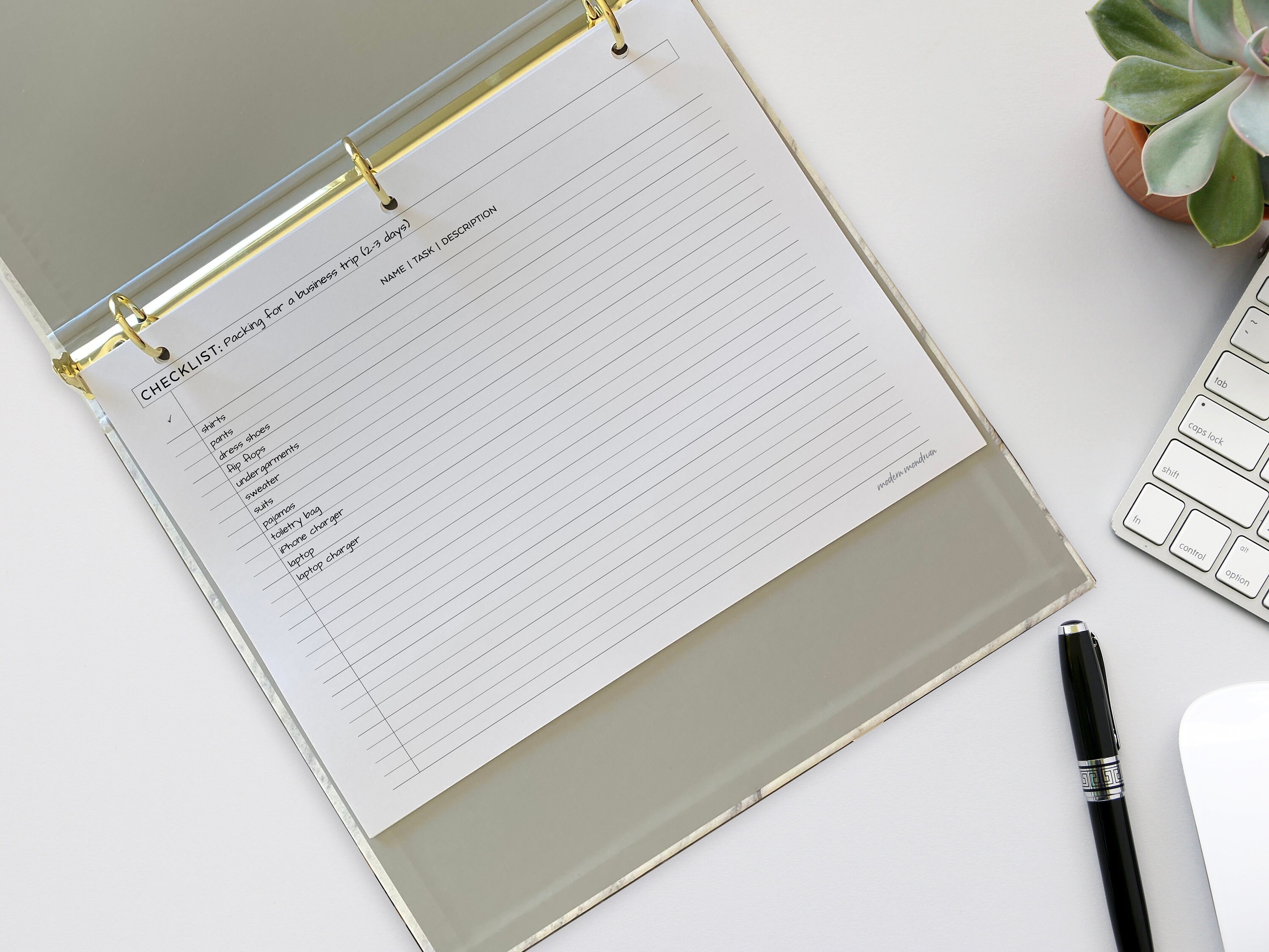 Printable Checklist, Routine Tracker, Getting Things Done, GTD - Etsy