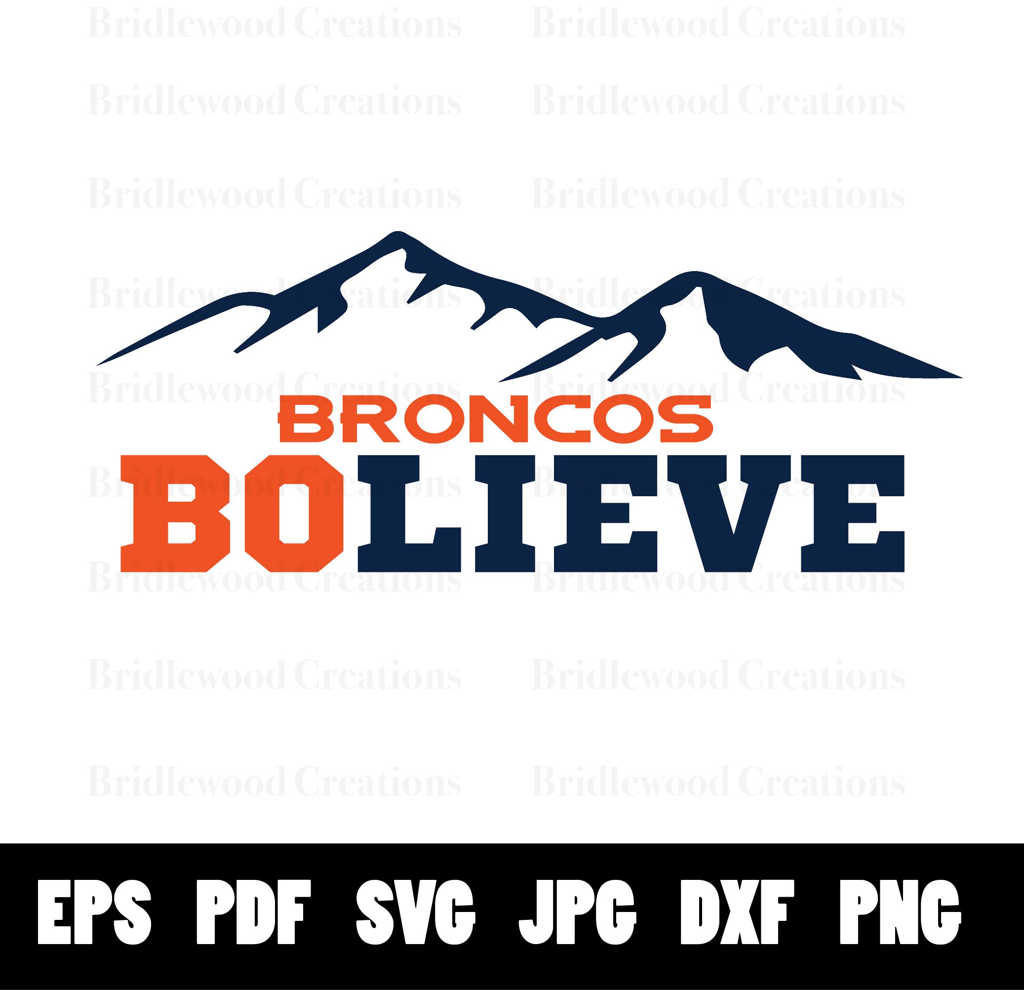 Broncos Bolieve – Bo Nix Inspired Design – Broncos, Denver, Quarterback ...