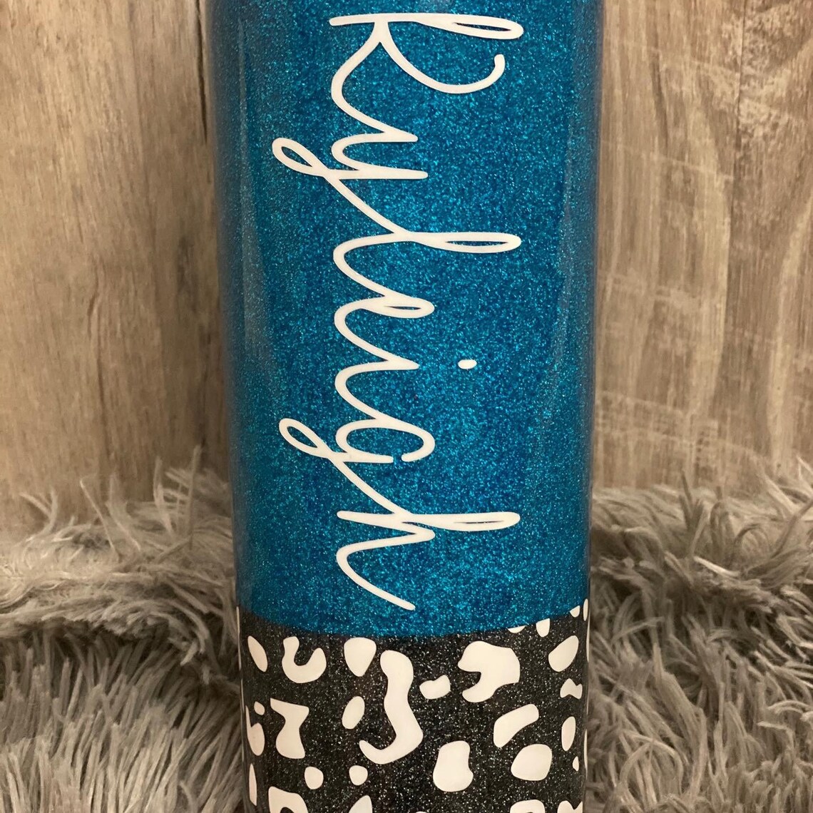Leopard Print Epoxy Coated Tumbler - Etsy