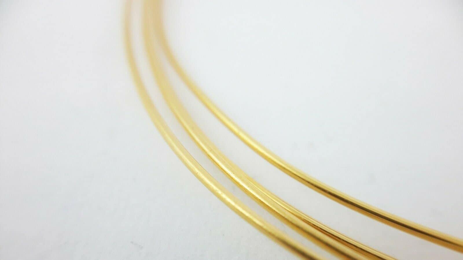 10K 14k 18k 24k Solid Yellow Gold Round Wire 1/2 Hard - Etsy