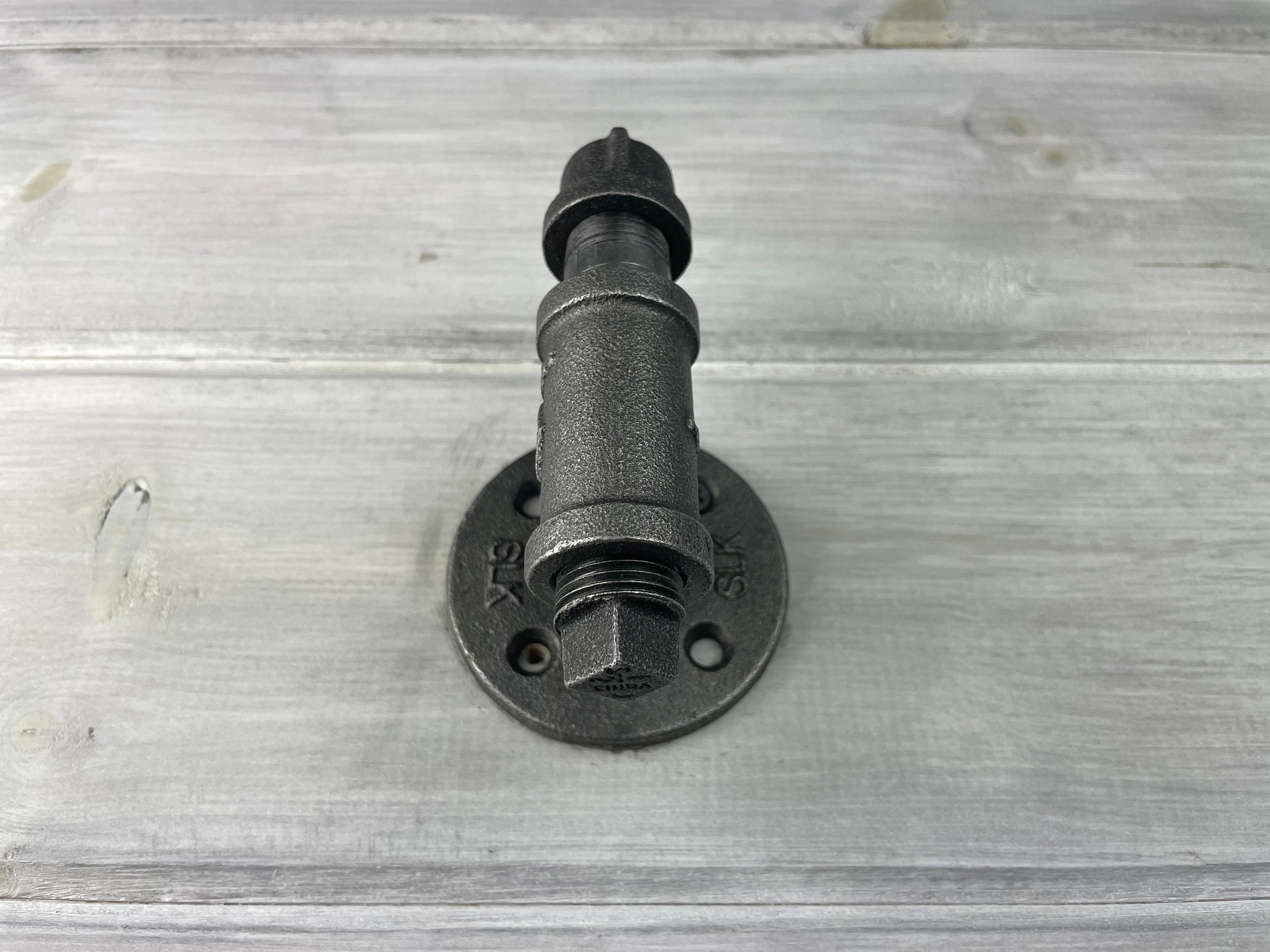 Industrial Hook Industrial Pipe Hook Wall Hook Metal Pipe - Etsy