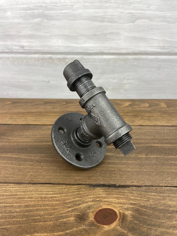 Industrial Hook Industrial Pipe Hook Wall Hook Metal Pipe | Etsy