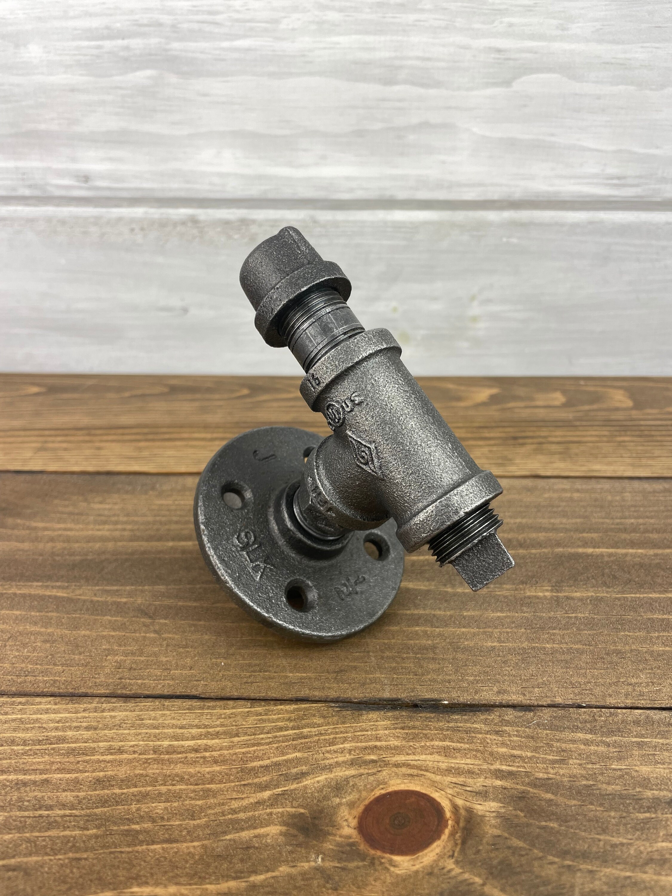 Industrial Hook Industrial Pipe Hook Wall Hook Metal Pipe - Etsy