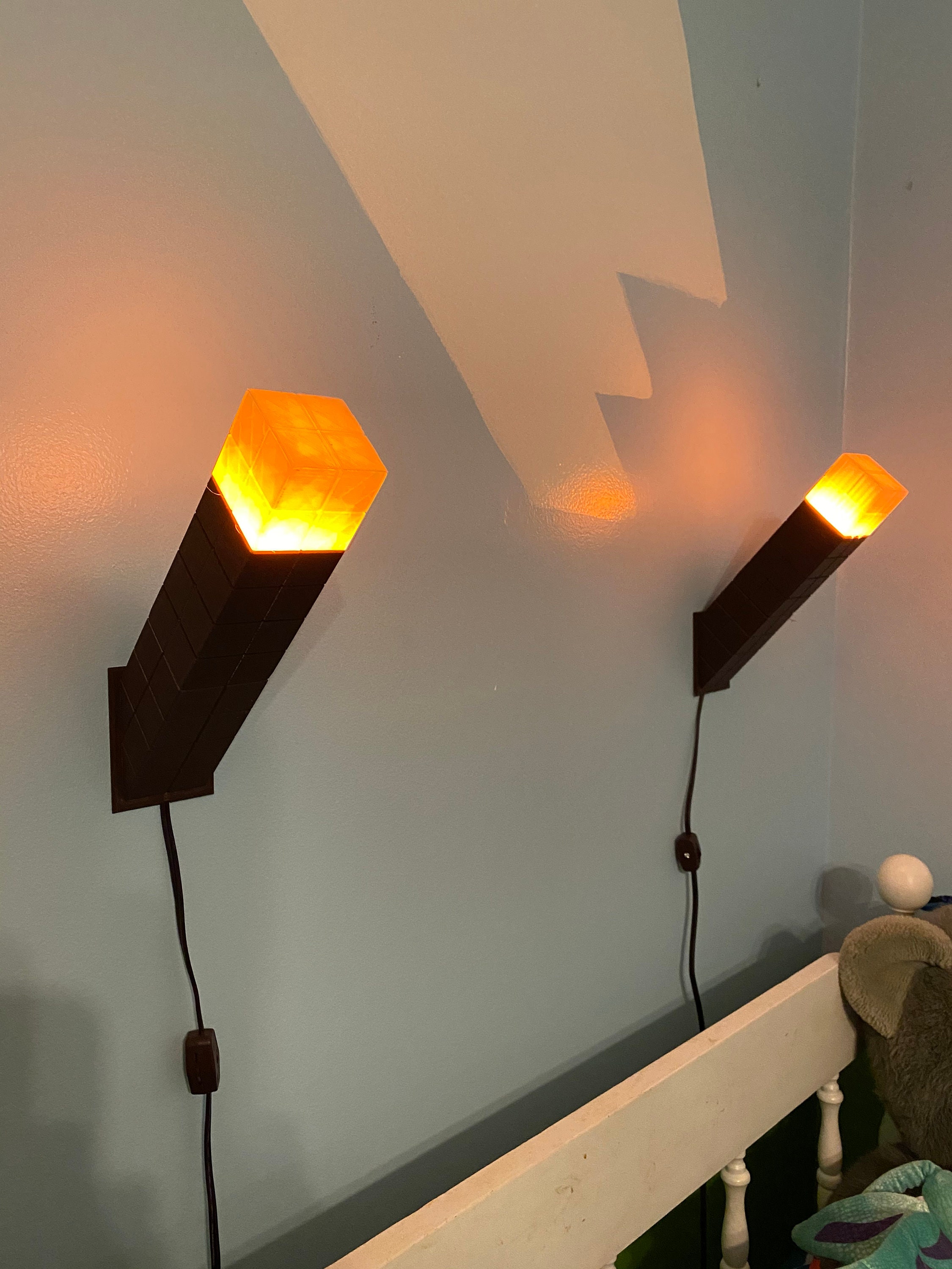 The Original Minecraft-inspired Torch Night Light - Etsy