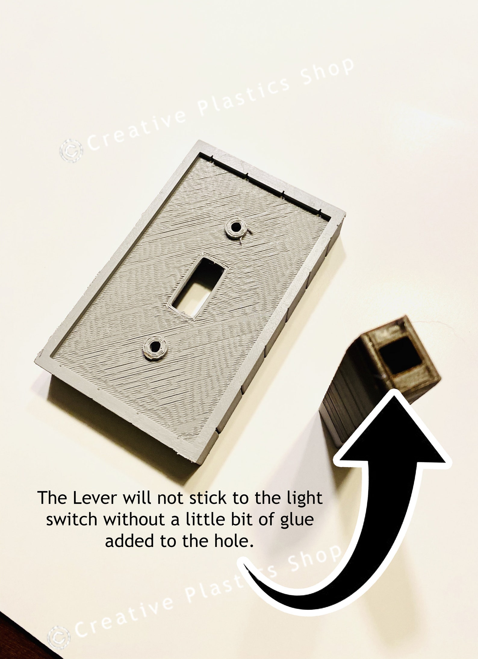 Minecraft-inspired Lever Triple Light Switch Plate - Etsy