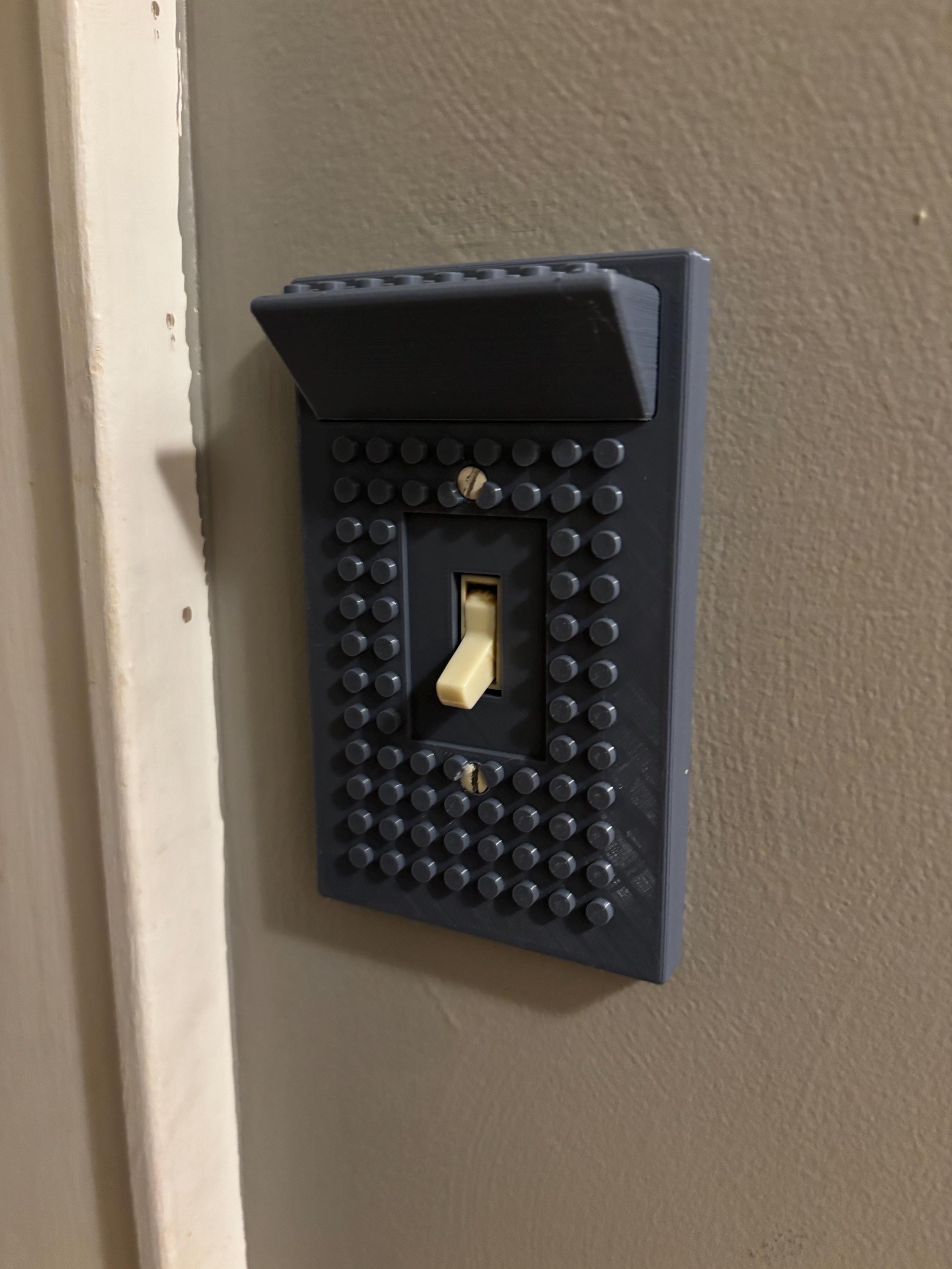 Brick Light Switch Plate Cover Lego-compatible - Etsy
