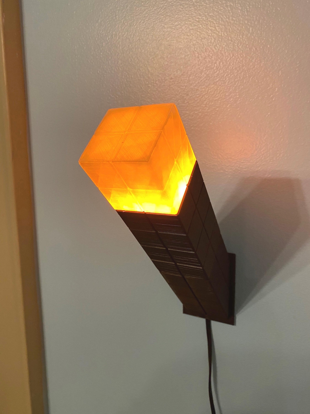 The Original Minecraft-inspired Torch LED Night Light - Etsy