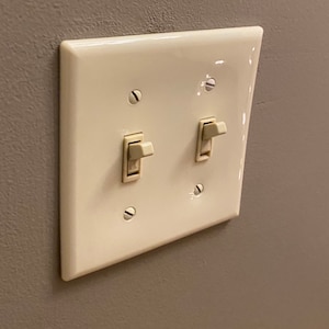 Minecraft-inspired Double Lever Light Switch Plate - Etsy