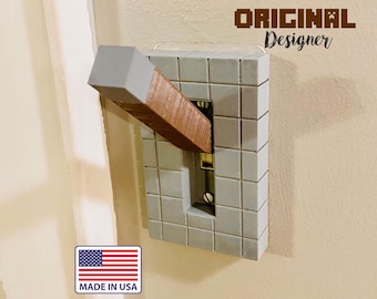 Minecraft-inspired Double Lever Light Switch Plate - Etsy