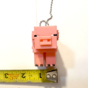 Minecraft-inspired Pig Fan Pull - Etsy