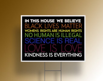 Science is Real Sign - Etsy