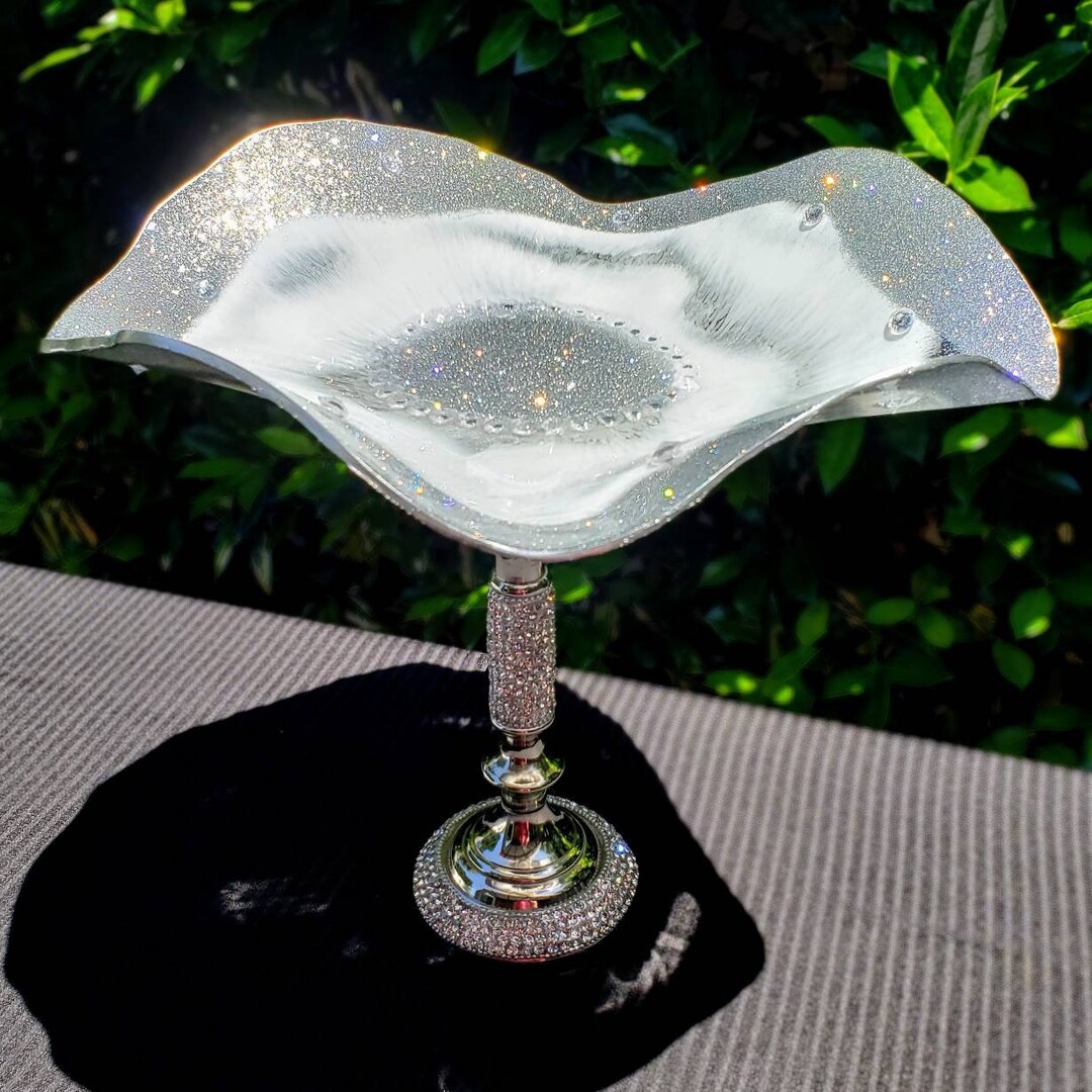 Dramatic Display Bowl on Pedestal Stand - Etsy