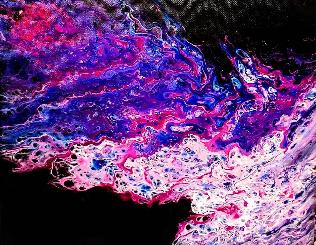 Flow Art 8x10 One of a Kind Original Artwork - Etsy