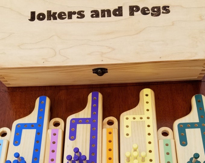 Jokers and Pegs Game /8 Player / Jokers and Marbles/ Marble Pursuit ...