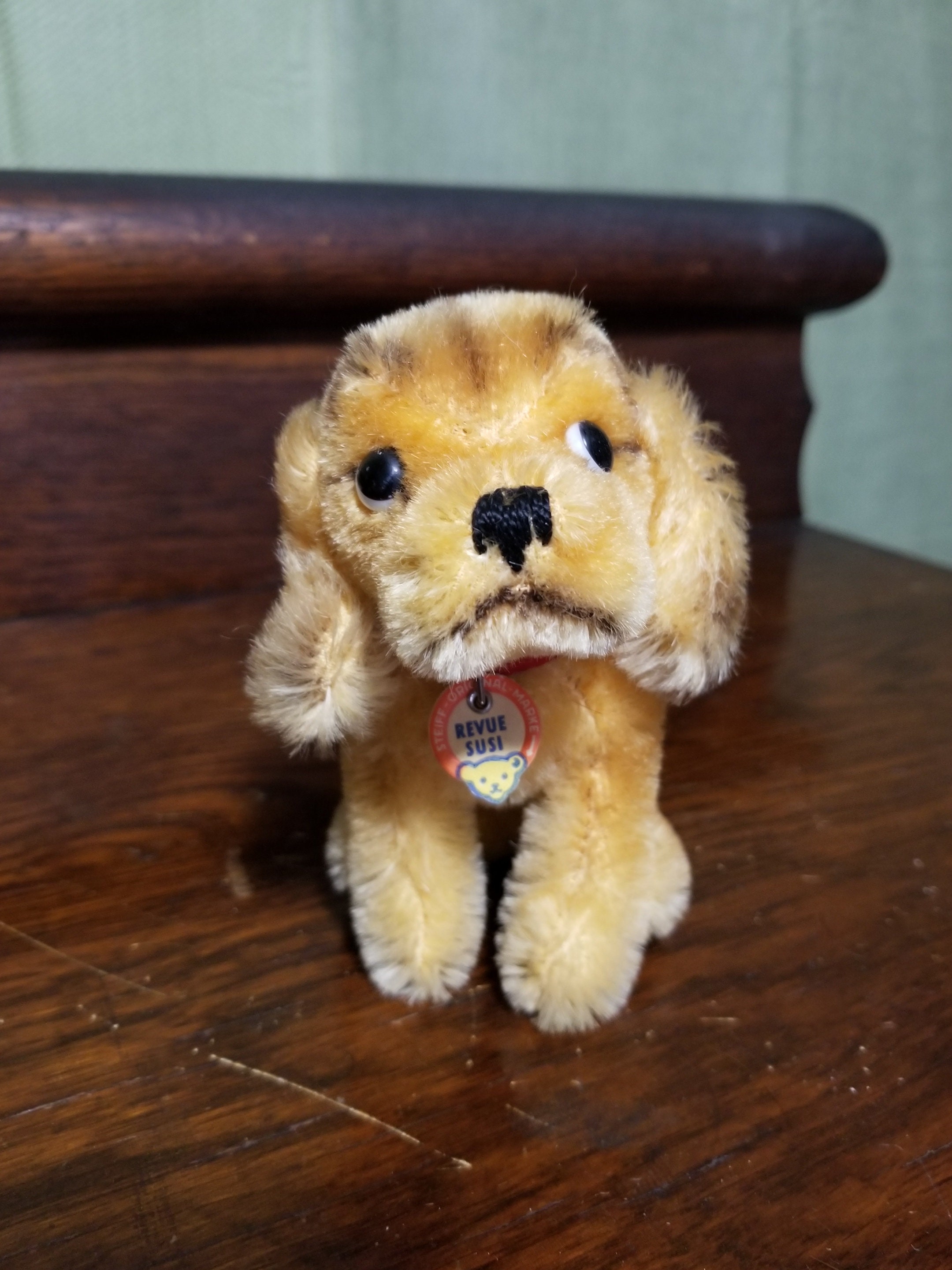 Vintage STEIFF revue Susi Cocker Spaniel Dog - Etsy