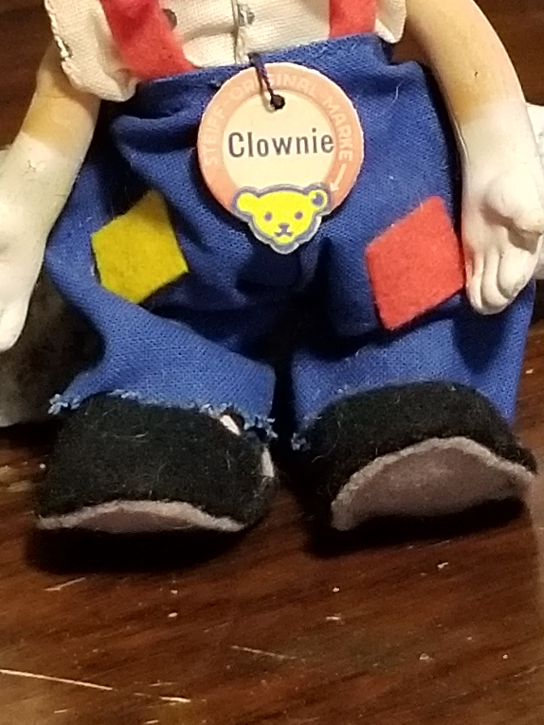 Vintage Steiff clownie Mini Clown - Etsy