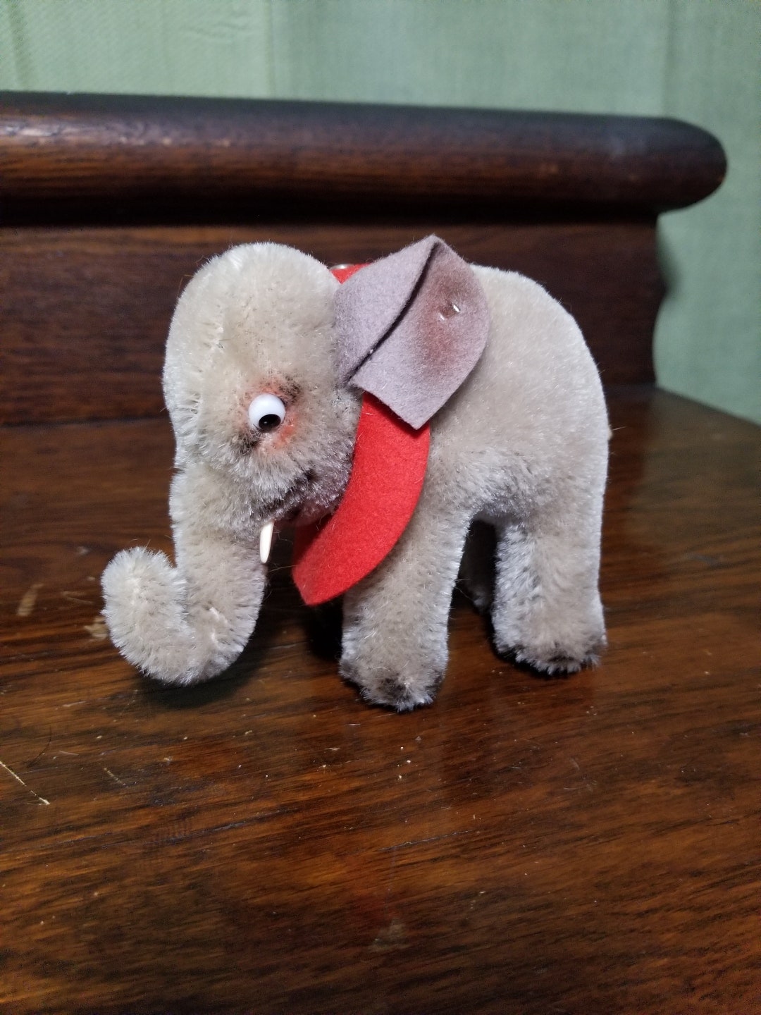 Vintage Steiff Elephant - Etsy