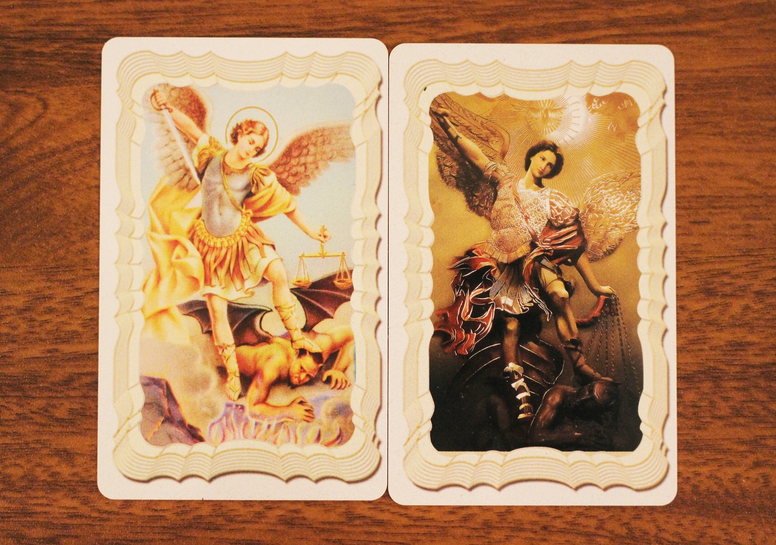 Saint Michael Prayer Card,saint Michael the Archangel Holy Card ,best ...