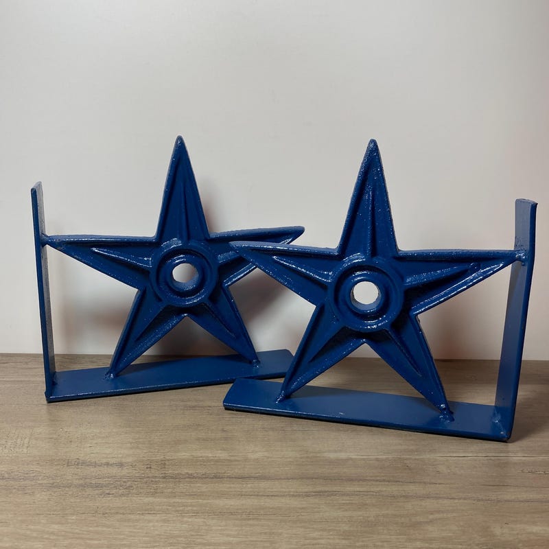 Star Bookends - Etsy