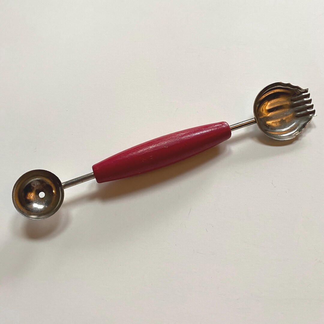 Skyline Butter Curler Food Baller Wood Handle Made in England Vintage ...