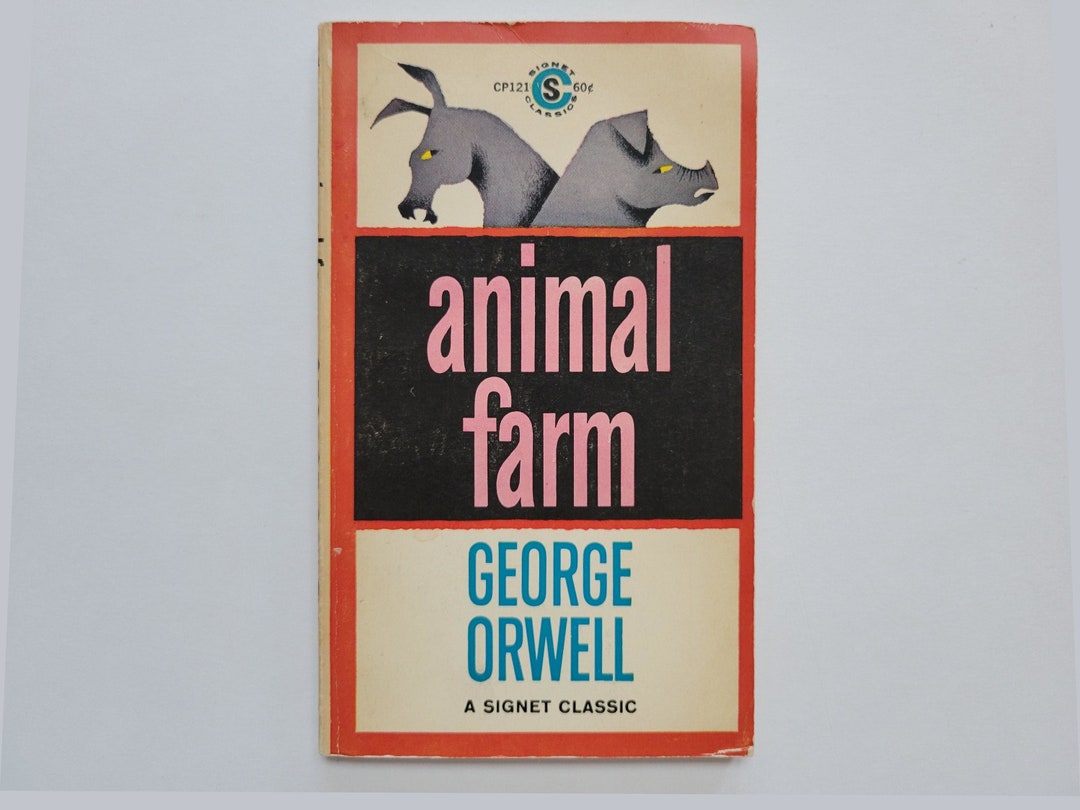 Animal Farm by George Orwell (1963) Signet Classics Paperback 15th ...