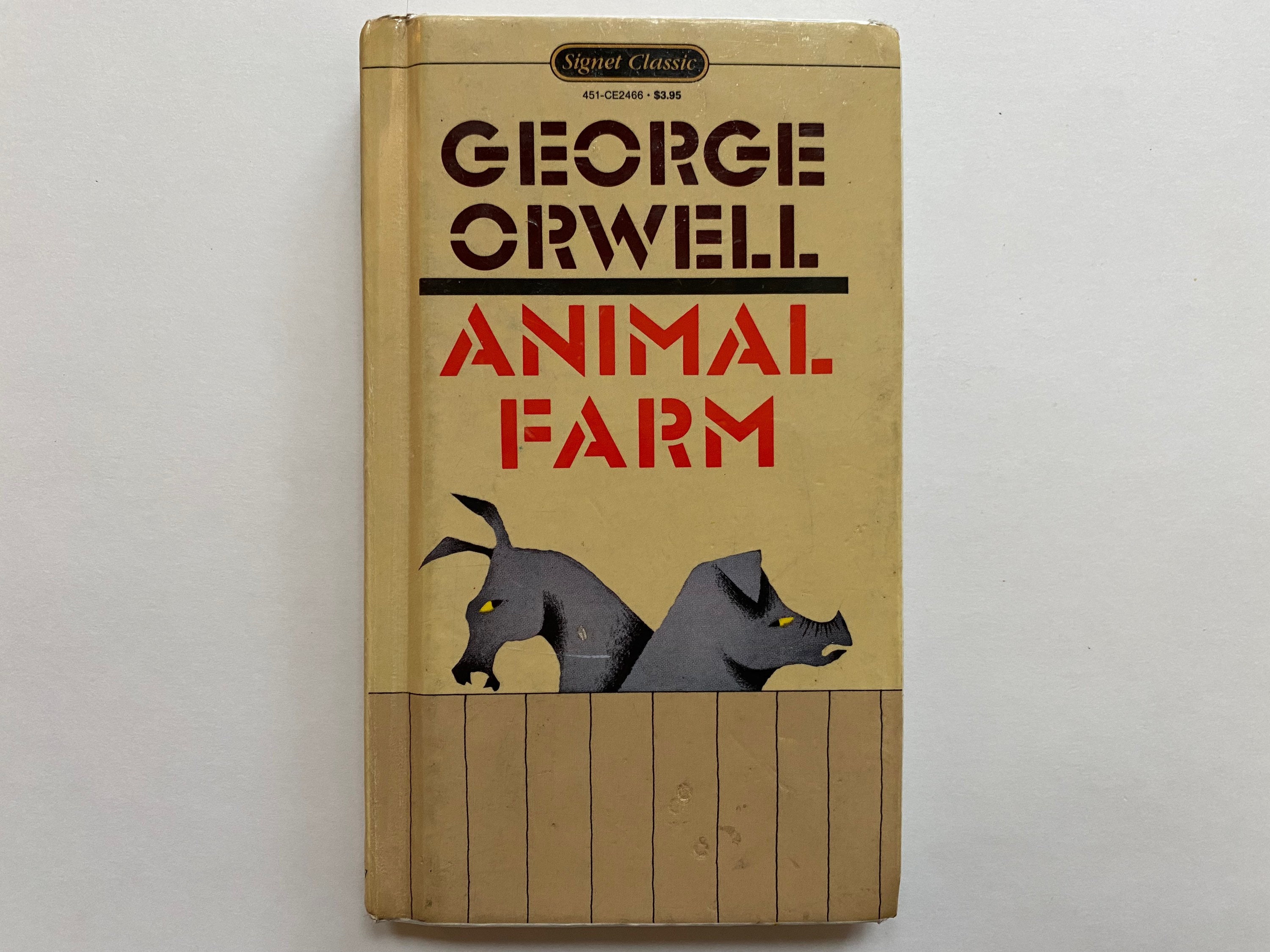 Animal Farm Book Cover Signet