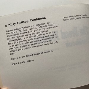 The Bread Machine Nitty Gritty Productions 1991 Softcover Vintage ...