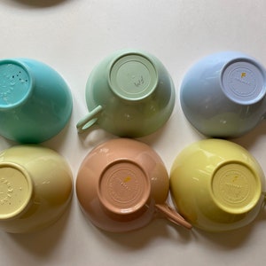 22 Piece GPL Melmac Dishware Set Pastel Colors Vintage Melamine 1950s ...