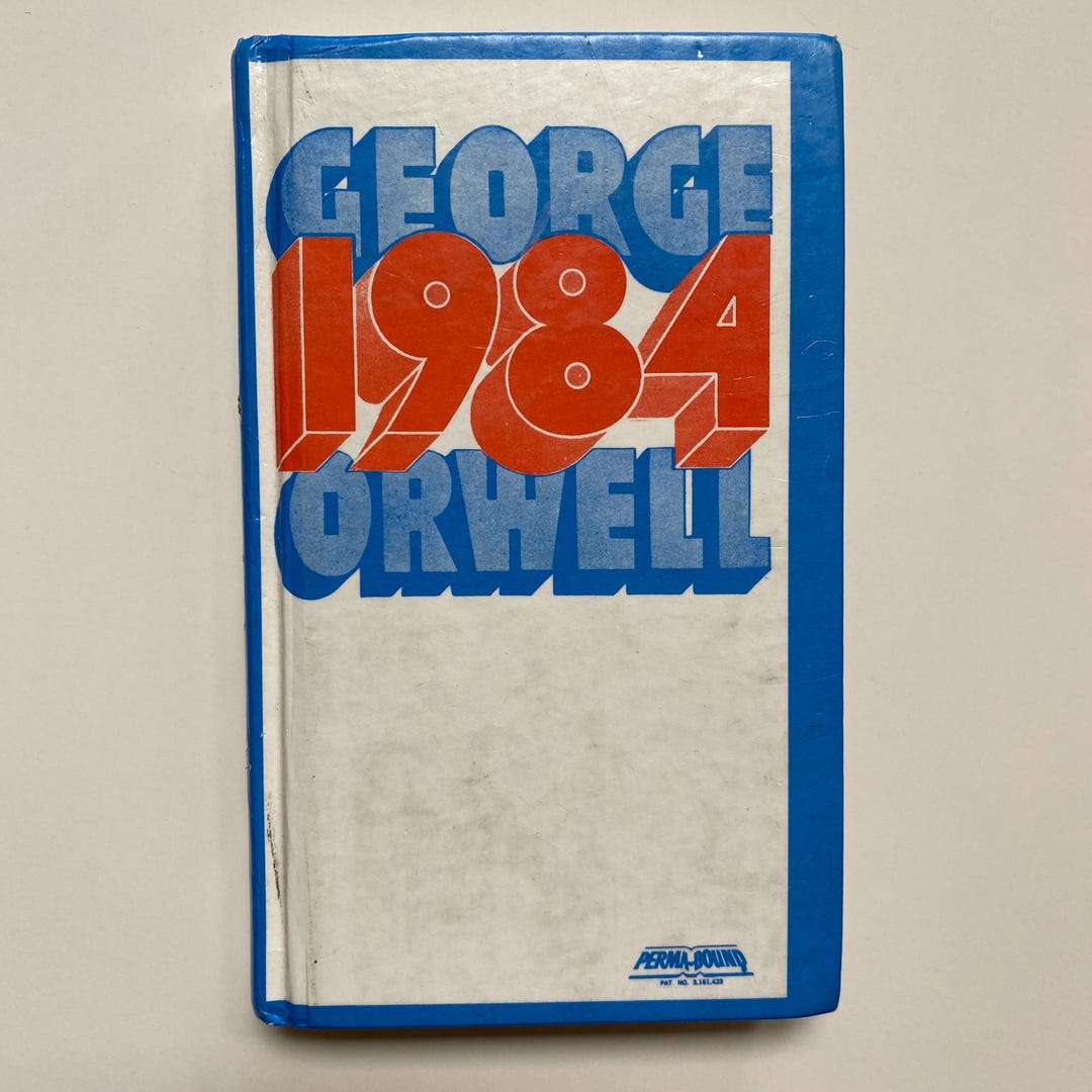 1984 Nineteen Eighty-four by George Orwell 1981 Hardcover Perma-bound Signet Edition - Etsy