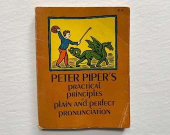 Peter Piper Book - Etsy