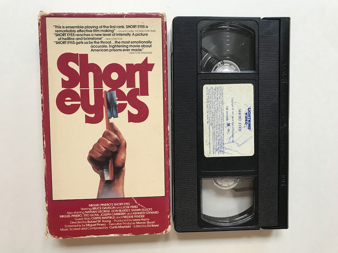 Short Eyes VHS 1985 Video Cassette Tape Prison Drama Film 80s RARE - Etsy