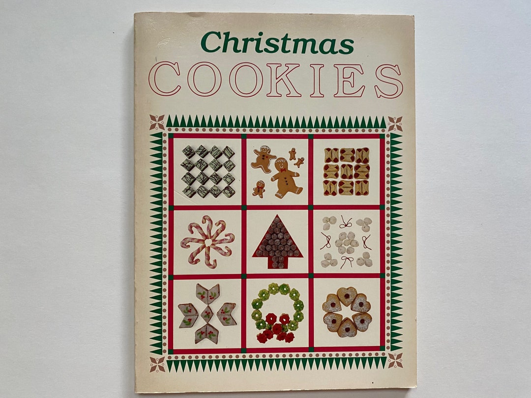 Christmas Cookies Cookbook 1987 Oxmoor House Recipe Book Desserts ...