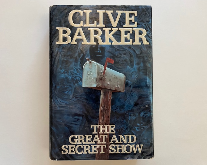 The Great and the Secret Show by Clive Barker 1989 Hardcover, Signed by ...