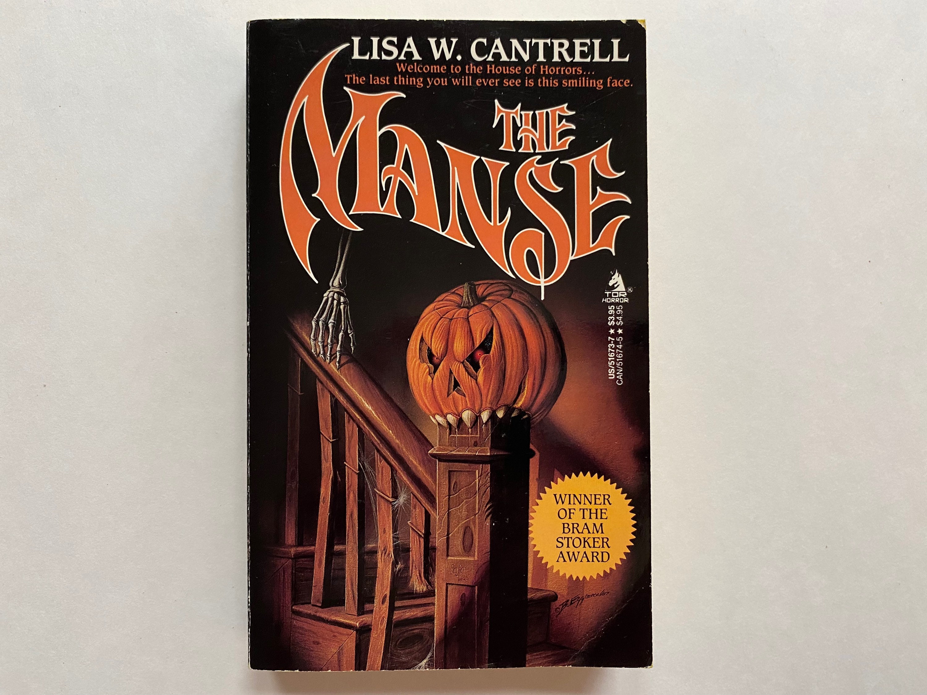 The Manse by Lisa W. Cantrell 1987 Paperback Book Horror - Etsy