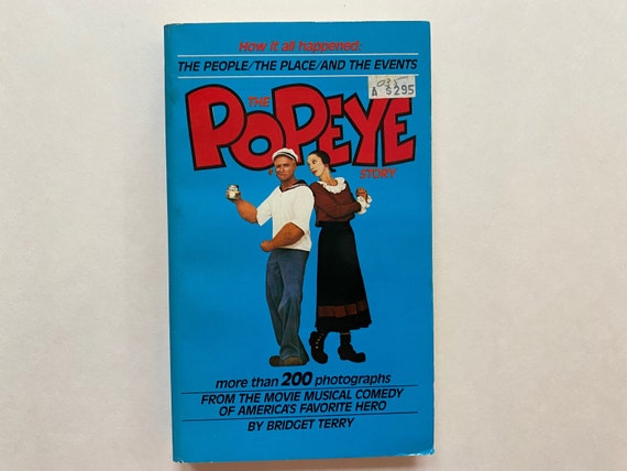 The Popeye Story by Bridget Terry 1980 Paperback Book Movie - Etsy