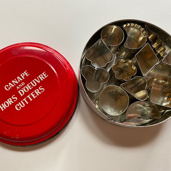 Canape Cutters - Etsy