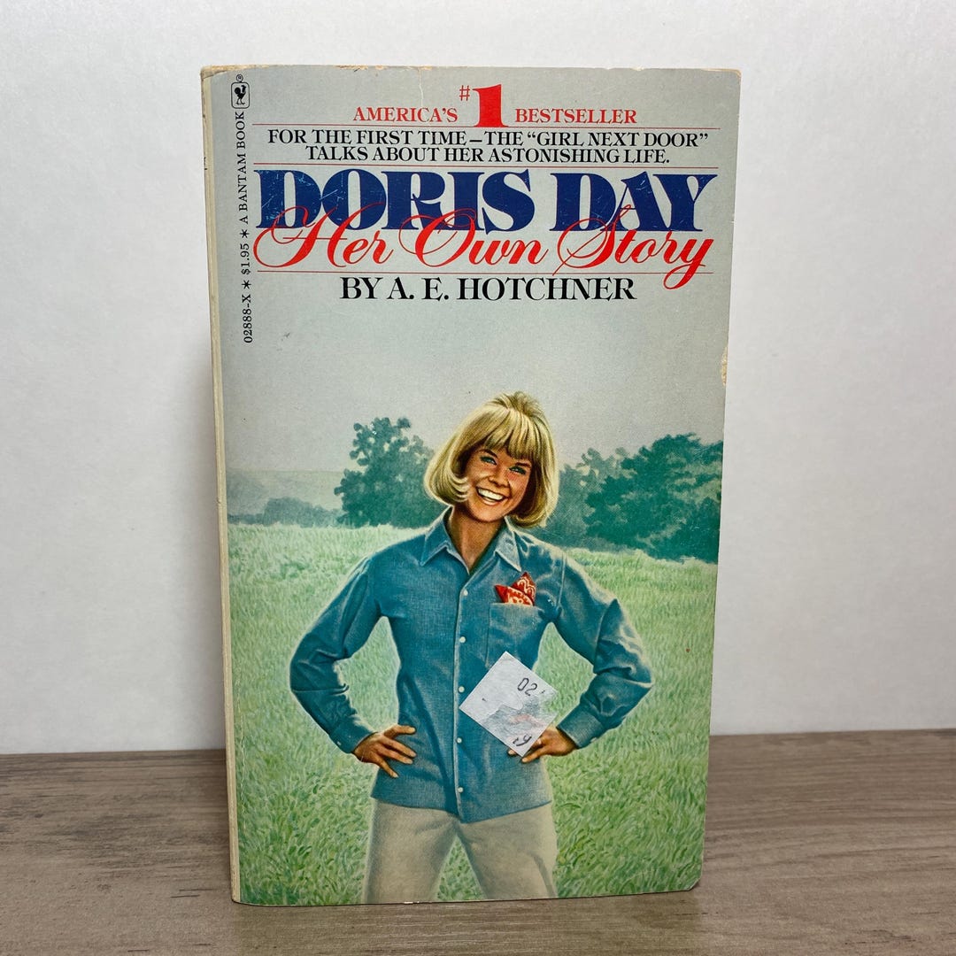Doris Day Her Own Story by A.E. Hotchner 1976 Paperback Bantam Edition ...