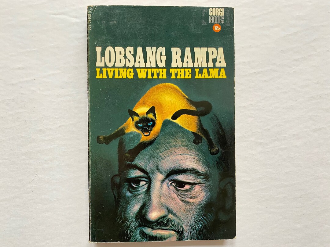 Lobsang Rampa Living With the Lama 1964 / Paperback Book / Metaphysical ...