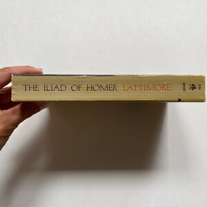 The Iliad of Homer Translated by Richard Lattimore 1970 Softcover ...