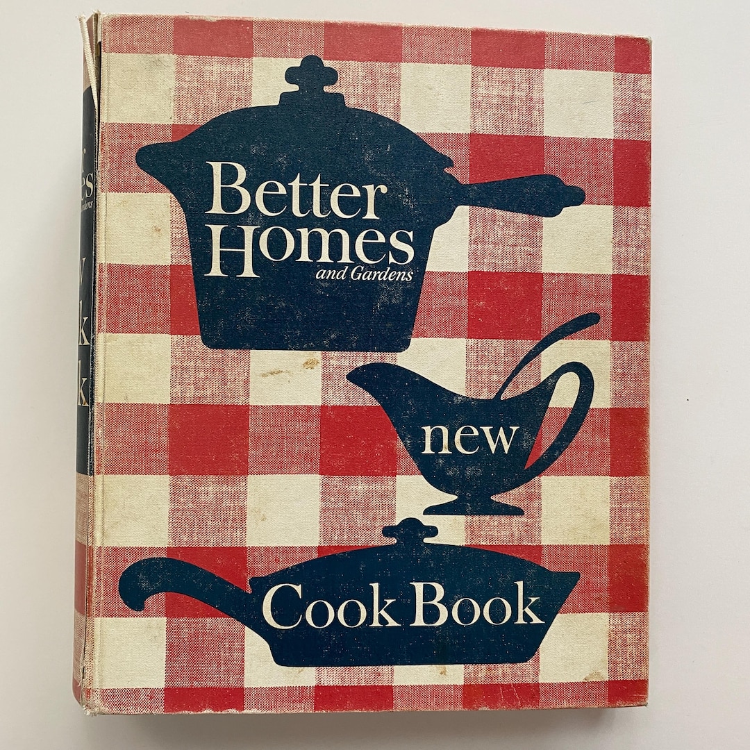 Better Homes and Gardens Cook Book 1950s Hardcover Binder Metal Ringed ...