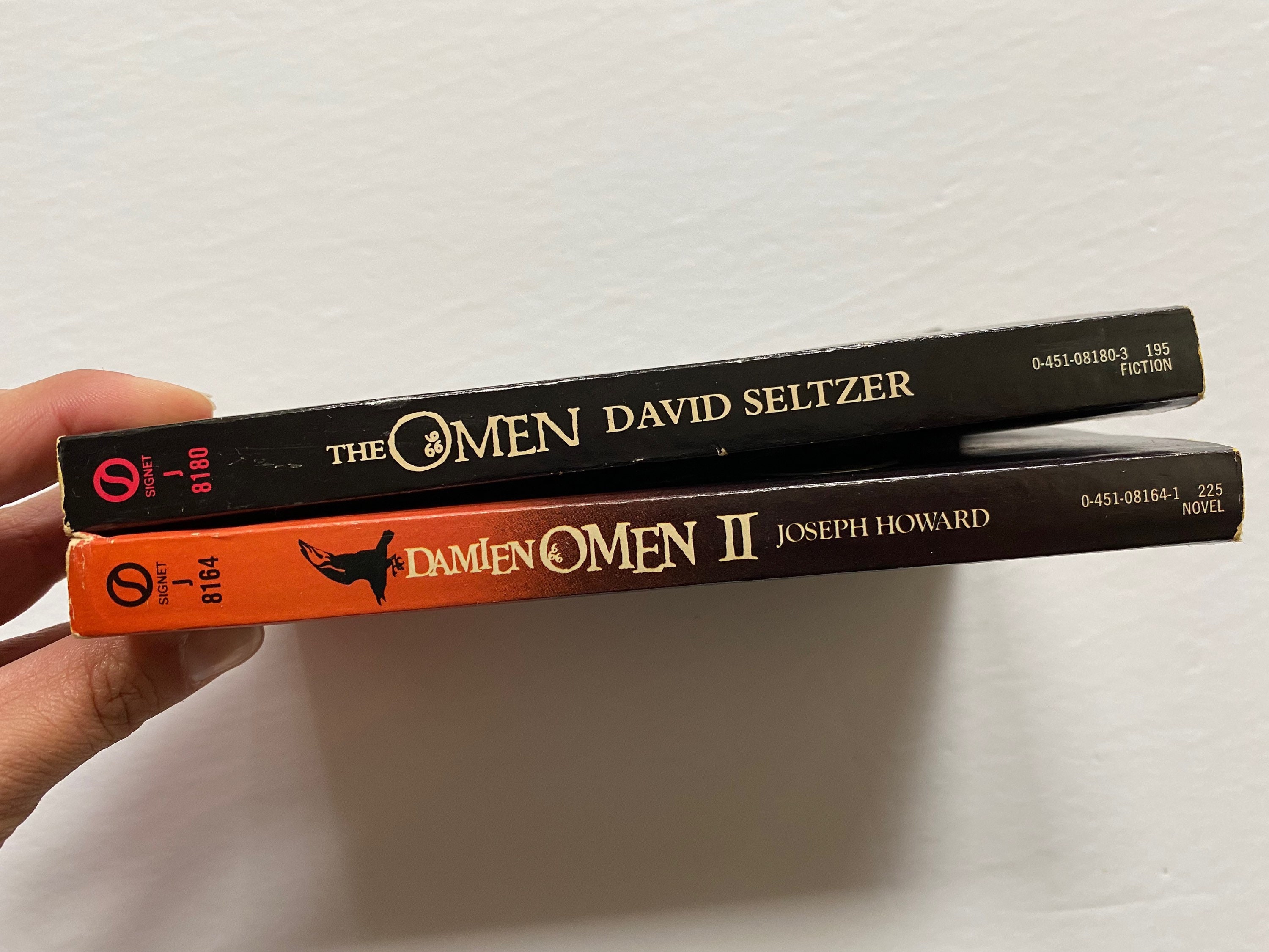 Omen by David Seltzer 1976 & Damien Omen II by Joseph Howard - Etsy