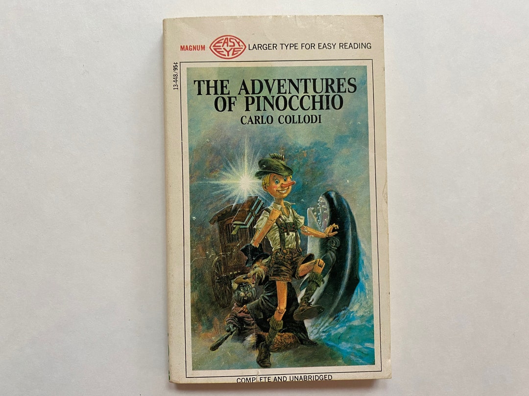 The Adventures of Pinocchio by Carlo Collodi 1968 Paperback Magnum Easy ...