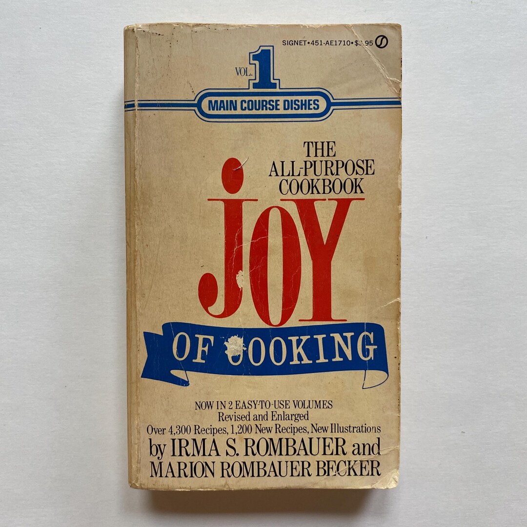 The Joy of Cooking Vol.1 Main Courses by Irma S. Rombauer & Marion R ...
