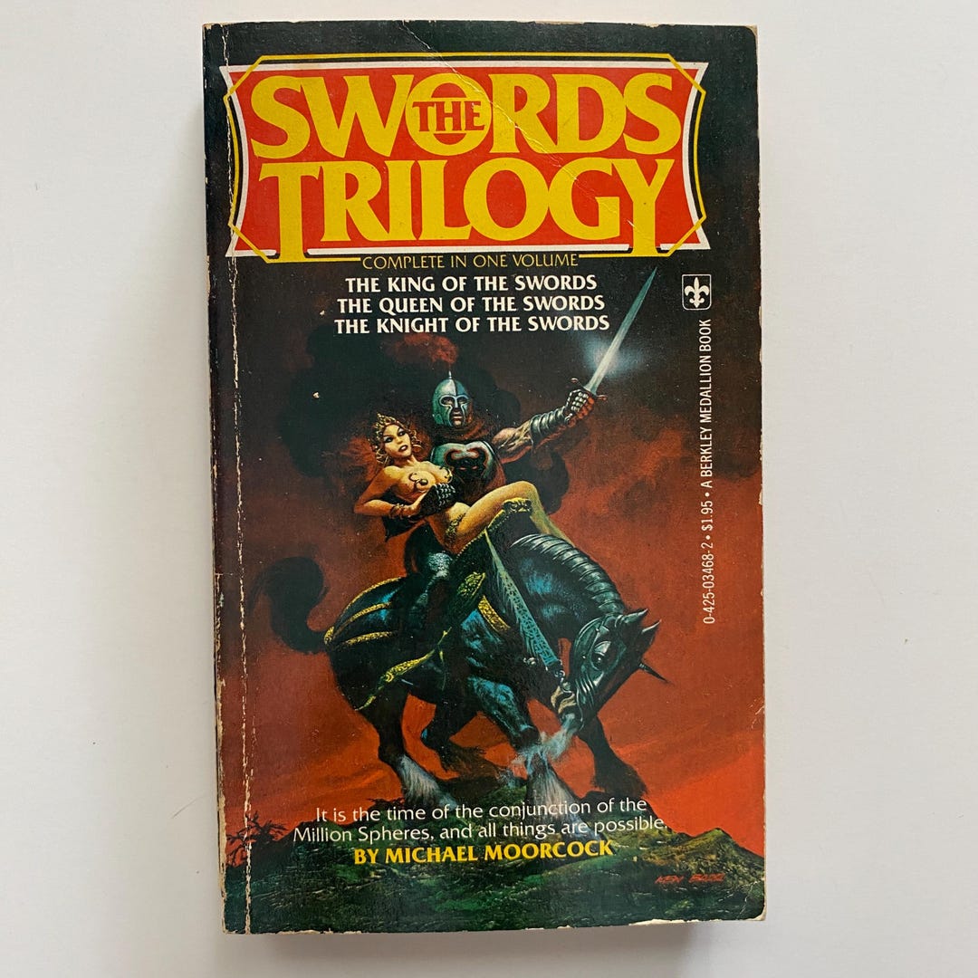 The Swords Trilogy by Michael Moorcock 1977 Paperback Berkley Medallion ...