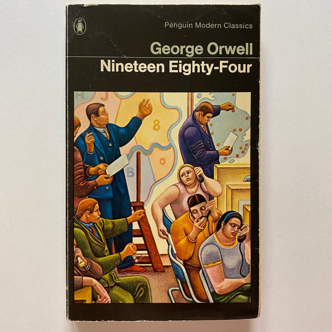 Nineteen Eighty-four 1984 by George Orwell 1972 Paperback Book Penguin Edition - Etsy