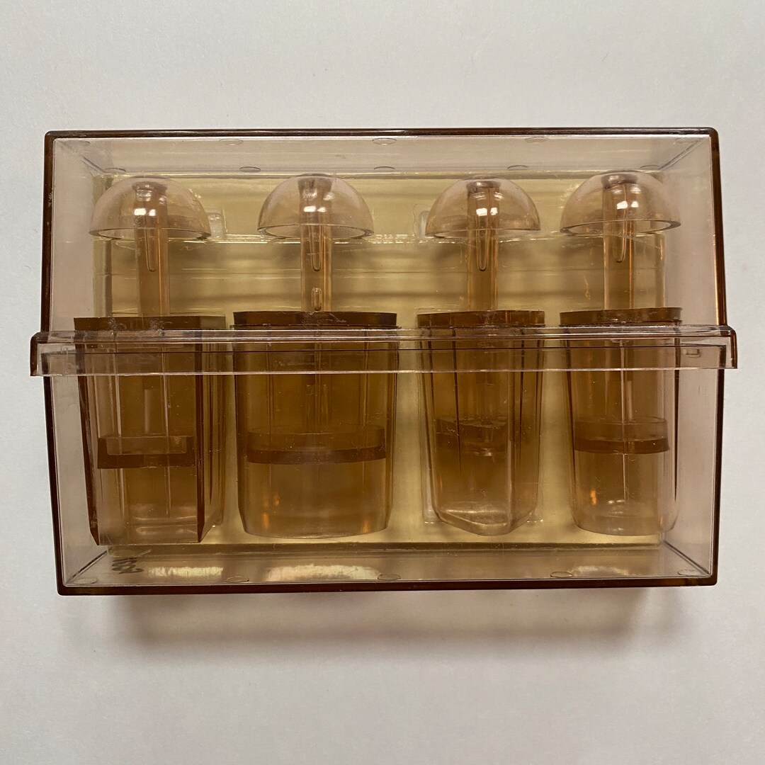 Canapé and Hors Doeuvre Cutters Square Round Oval Triangle Shapes Case ...