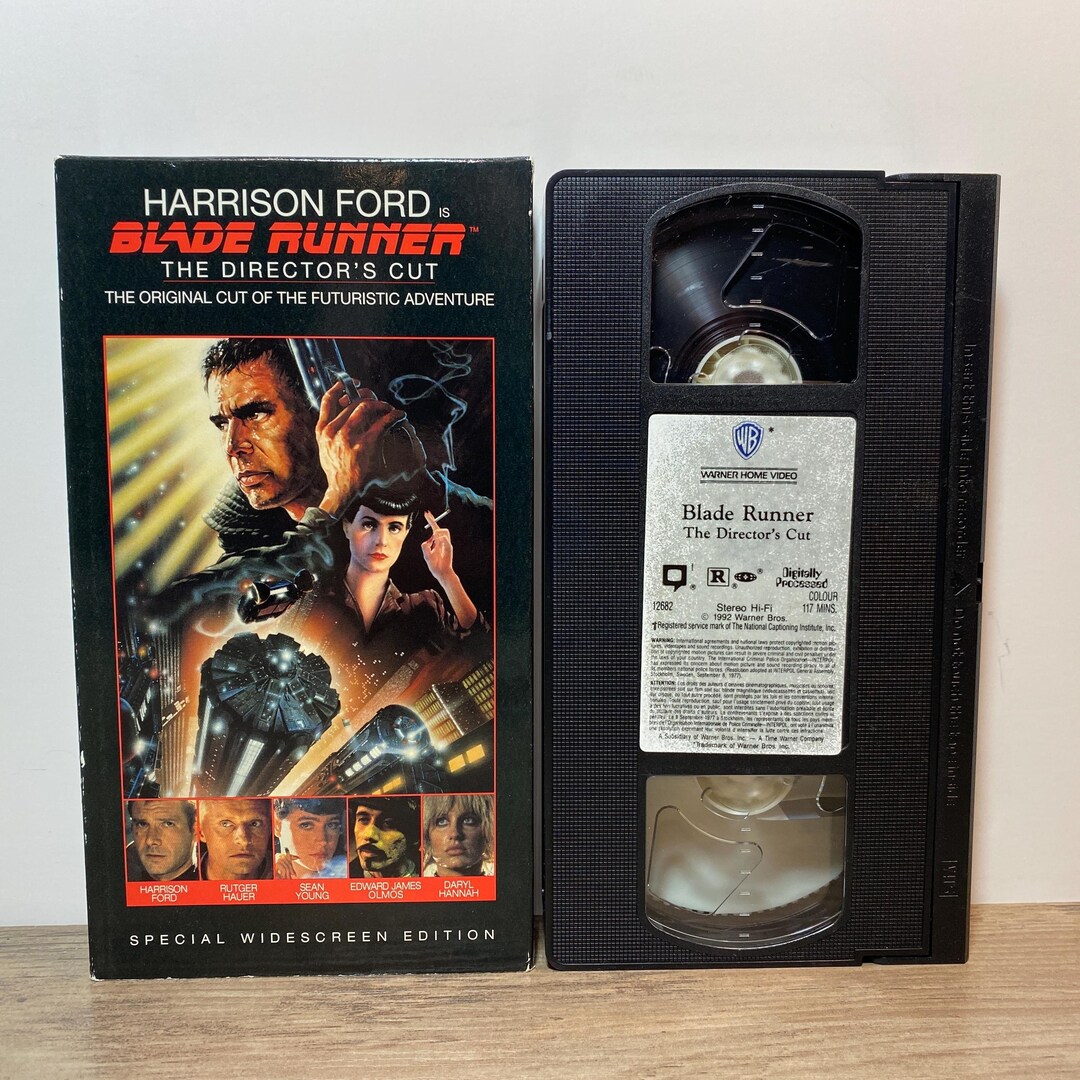 Blade Runner: Director’s Cut – VHS Tape (1992 Ridley Scott / Harrison ...