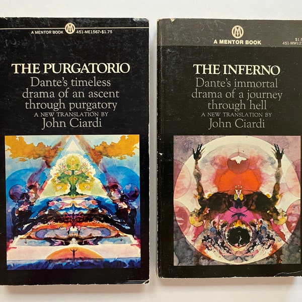 Dante's Purgatorio Book - Etsy