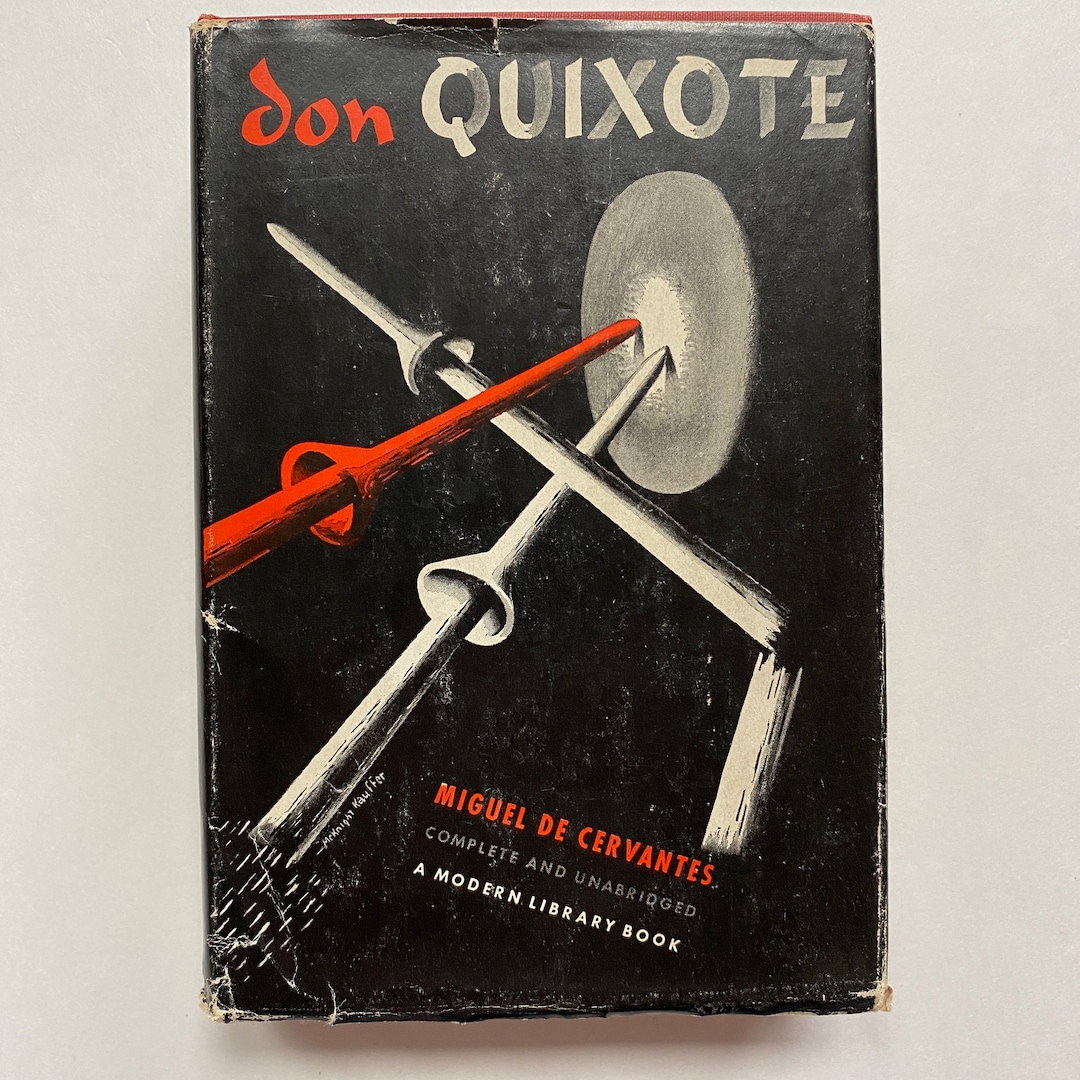 Don Quixote by Miguel De Cervantes 1930 Hardcover the Modern Library ...
